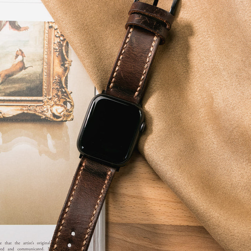総手縫い 牛革 高級革 アップルウォッチ Apple Watch バンド 総手縫い 牛革 高級革 アップルウォッチ Apple Watch バンド