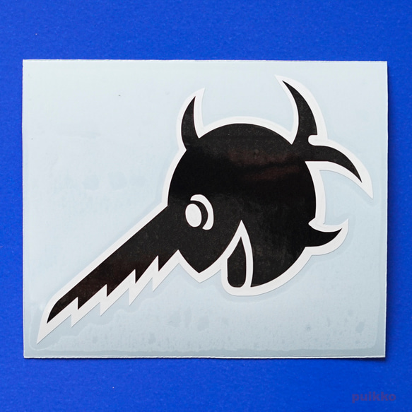 ミリタリーステッカー Uボート 笑うソードフィッシュ（左向き）（重ね貼りタイプ） シール・ステッカー puikko 通販 15417551 ...