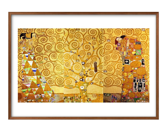 9931□ポスター 絵画 A3サイズ 『グスタフ・クリムト 生命の樹 9931□ポスター 絵画 A3サイズ 『グスタフ・クリムト 生命の樹