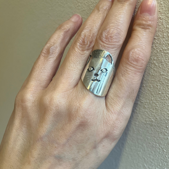 猫の日2023 neko ring 17号 指輪・リング uncle joji アンクルジョウジ 通販 15423793｜Creema(クリーマ)