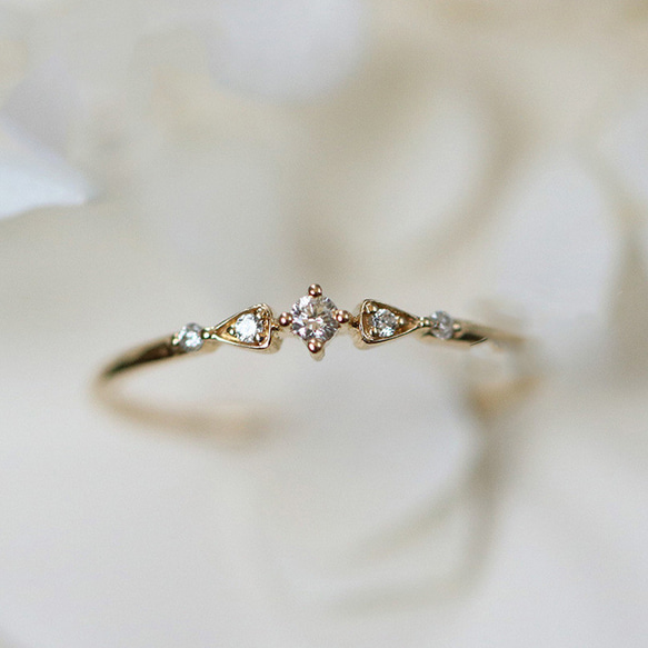 Sv925純銀製 繊細 ゴールド 細身 重ね付け リング 指輪 K18仕上げ 指輪・リング cissylady.com 通販 15449189｜Creema(クリーマ)