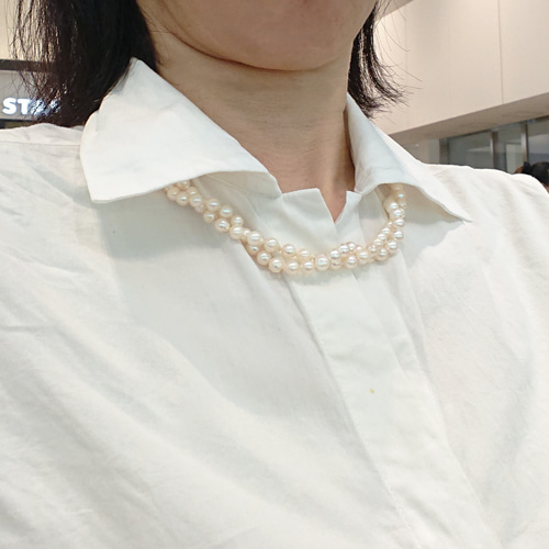 5.5㎜ あこや ベビー パール ロングネックレス ブレスレット 5.5㎜ あこや ベビー パール ロングネックレス ブレスレット