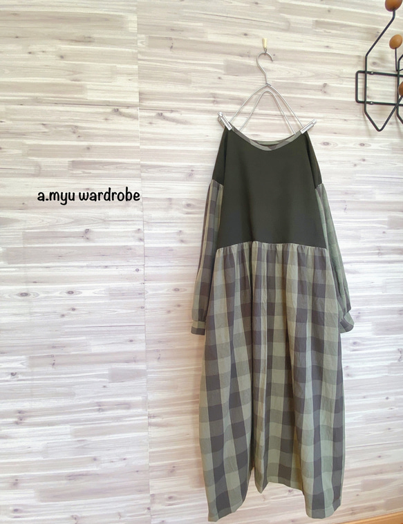 a.myu前後2wayで着れるワンピース フリーサイズ ワンピース a.myu wardrobe 通販 15466417｜Creema(クリーマ)