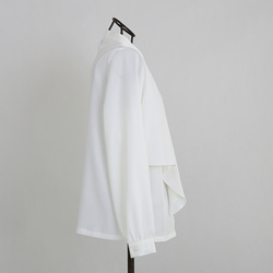 式典〜普段着も 結ばず決まる 洗えるボウタイブラウス 長袖 シワになりにくい ホワイト 0566WH ブラウス SWiMMY Clothing 通販 15471453｜Creema(クリーマ)