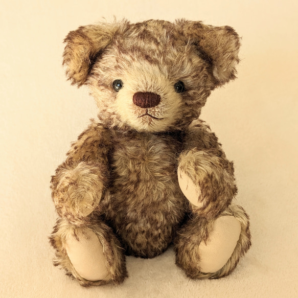 チョコチップ色のくまま。｜テディベア こぐま｜27cm ぬいぐるみ くまま。 通販 15473407｜Creema(クリーマ)