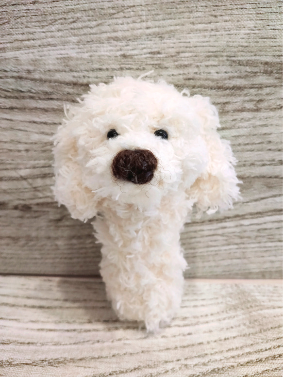 リップケースもふもふいぬ・ω・ホワイト その他ケース koha_waka 通販｜Creema(クリーマ) 15475295