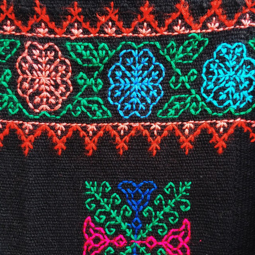 Mexican Embroidery Poncho #1/メキシコ 刺繍 ポンチョ ニット Mexican Embroidery Poncho #1/メキシコ 刺繍 ポンチョ ニット