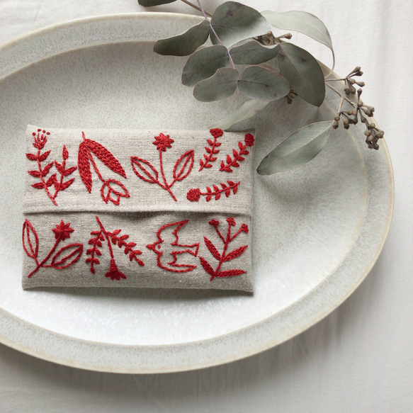 〈ことりとお出かけ〉ポケットティッシュケース その他ケース ことり舎 通販 15495911｜Creema(クリーマ)