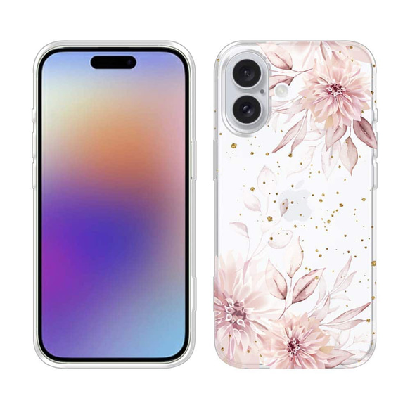 iPhone16e/Pixel9a/iPhone16Pro 花柄 全機種対応☆TPUケース スプリングピンク iPhoneケース・カバー アングラーズケース 通販 15538740 ...
