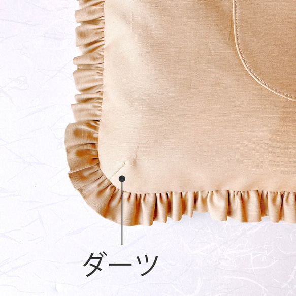 Lサイズのフリルのレッスンバッグ（型紙と作り方のセット）AC-2304 レッスンバッグ 子ども服の型紙ショップ｜ツクロ 通販 15544324 ...