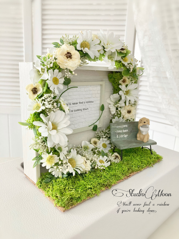 キラキラ陽だまりガーデン・水やり(A) リース 工房 月 通販｜Creema(クリーマ) 15549437