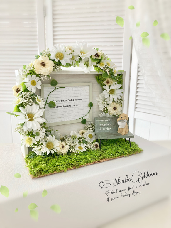 キラキラ陽だまりガーデン・水やり(A) リース 工房 月 通販｜Creema(クリーマ) 15549437