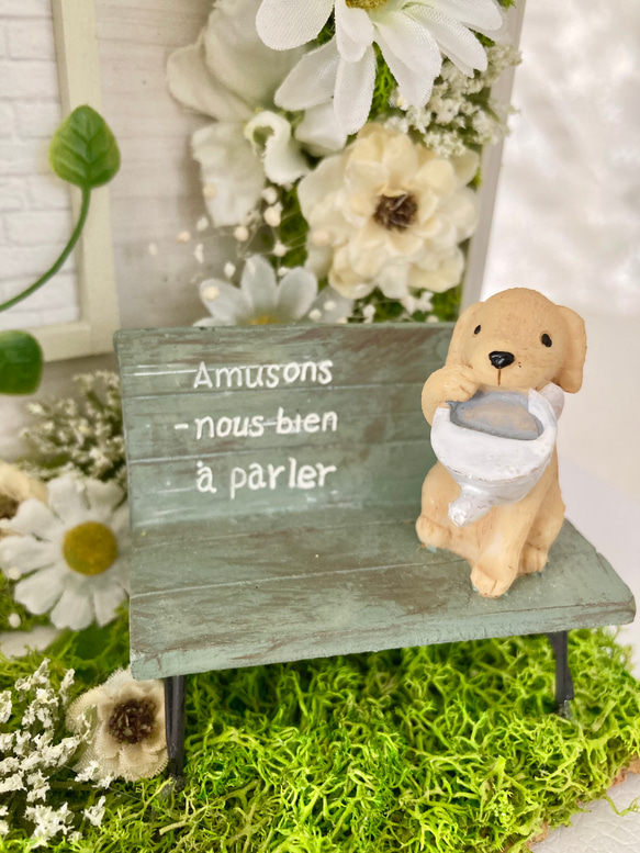 キラキラ陽だまりガーデン・水やり(A) リース 工房 月 通販｜Creema(クリーマ) 15549437