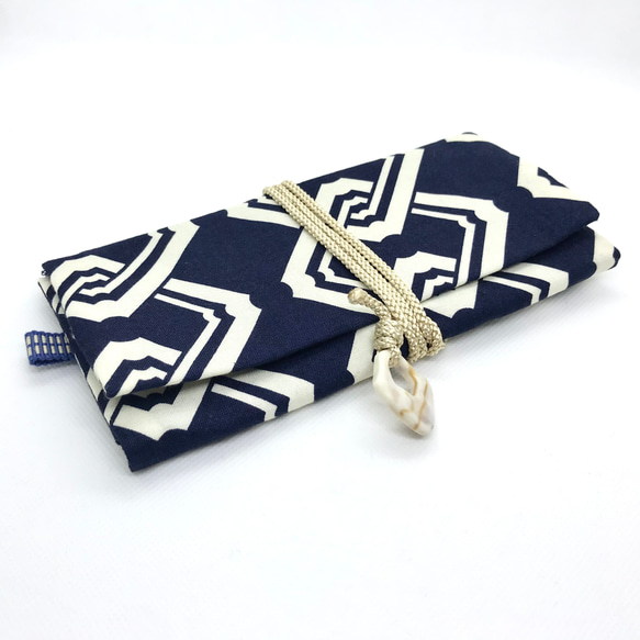 道中財布【夏・吉原繋ぎ】 その他ケース 手づくり和雑貨 紙工房季の歌 通販 15587492｜Creema(クリーマ)