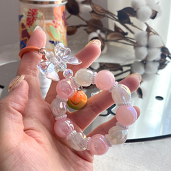 【a127】 ︎新作 ︎ 蜜柑×ヘビーピンク色【子供大人兼用☆スマホショルダー】全機種対応/多用途指ストラップ ネックストラップ Coco’s ...