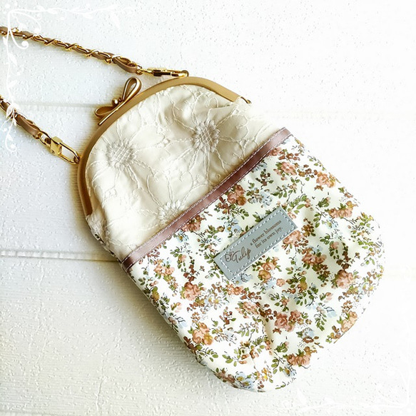 【値下げ】リバティ☆ムーンモス☆2way 前ポケットつきスマホショルダーポーチ スマホポシェット・スマホポーチ プロフ必読☆たくかい 通販 ...