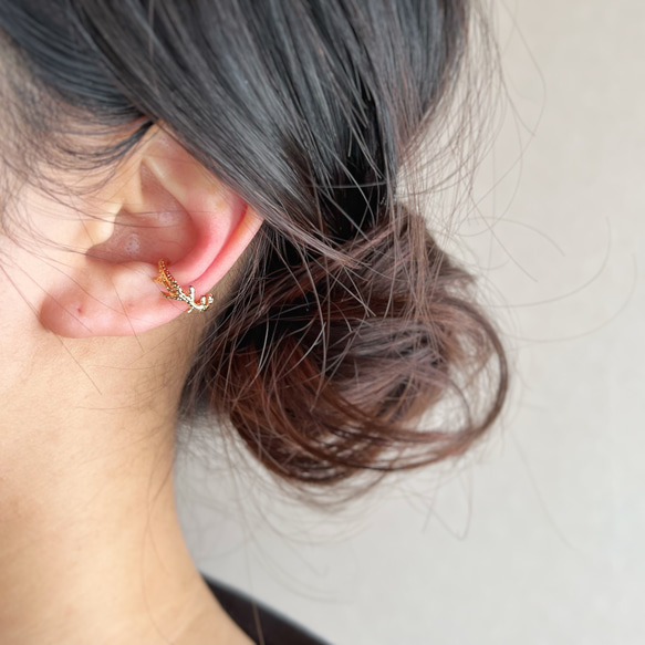 【JORIE】CORAL Ear cuff イヤーカフ JORIE 通販 15627035｜Creema(クリーマ)