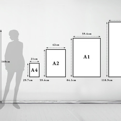 アートポスター カフェの黒猫 felin No.1（A4,A2,A1,A0 選べる4サイズ）フレームなし イラスト miamia design 通販 15637007｜Creema(クリーマ)