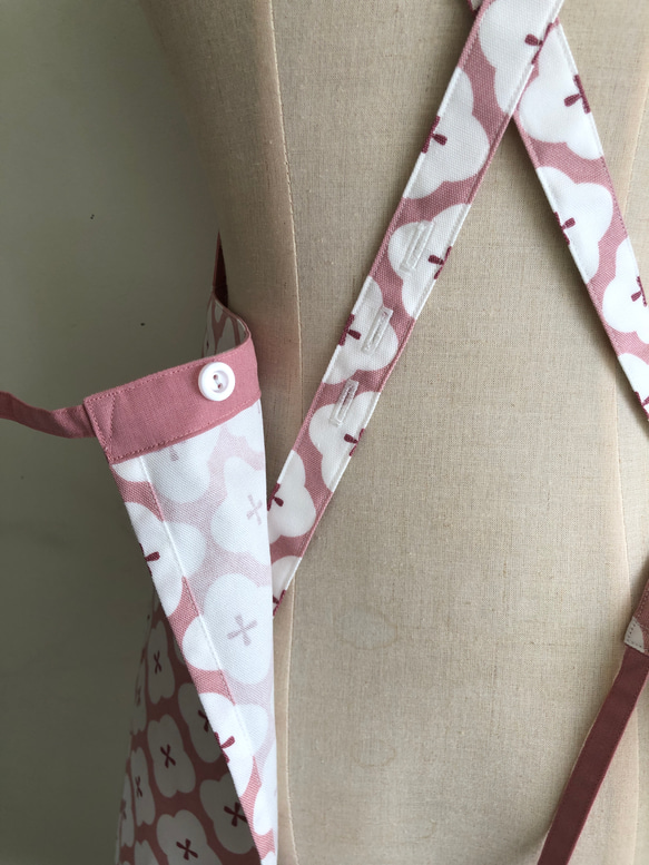 【大人用】ガーデン Fuwa Fuwa Flower ピンク エプロン エプロンと布小物 MUMU-RU 通販 15642492｜Creema ...