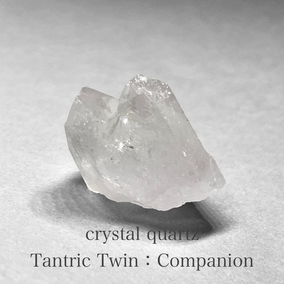tantric twin crystals：companion・self healed / タントリックツイン水晶 1： 天然石 N.st ...