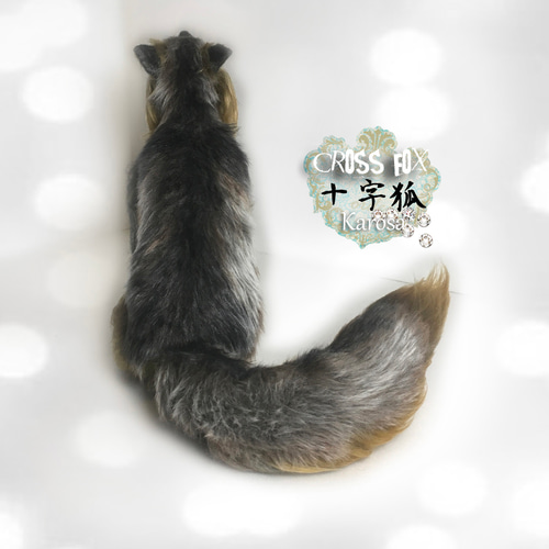 十字狐 クロスフォックス Cross Fox 全身可動 羊毛フェルト 十字狐 クロスフォックス Cross Fox 全身可動 羊毛フェルト