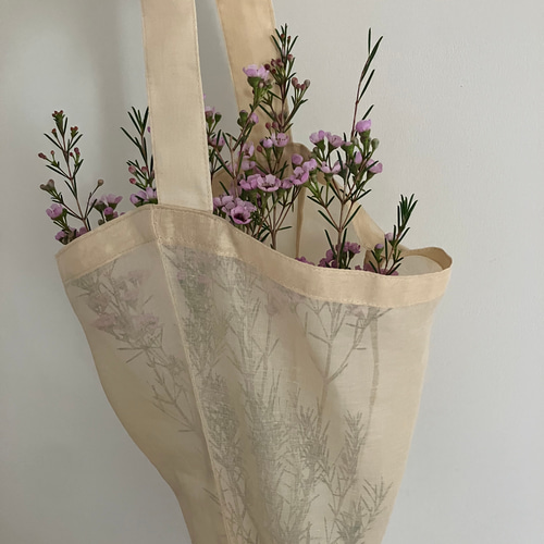 Flower bag フラワーエコバッグ / オーガンジー 新色追加 エコ Flower bag フラワーエコバッグ / オーガンジー 新色追加 エコ