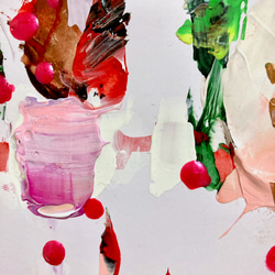 「Drawing-PS13」ハガキサイズ 原画 額縁付 抽象 ドローイング 現代アート モダンアート インテリア 絵画 ...