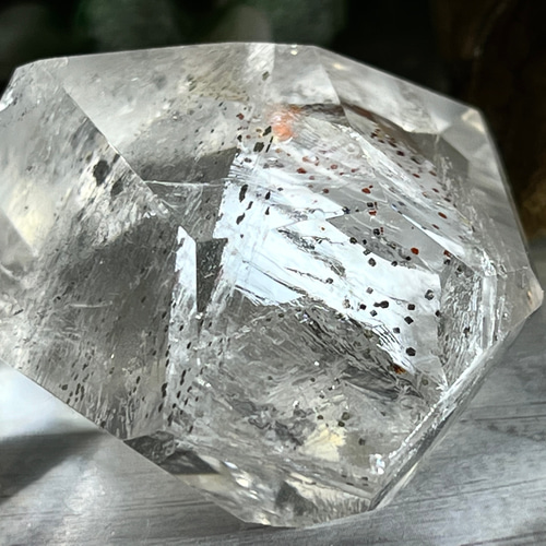 虹入り✨ パイライト インクォーツ ポイント クリスタル 水晶 虹入り✨ パイライト インクォーツ ポイント クリスタル 水晶