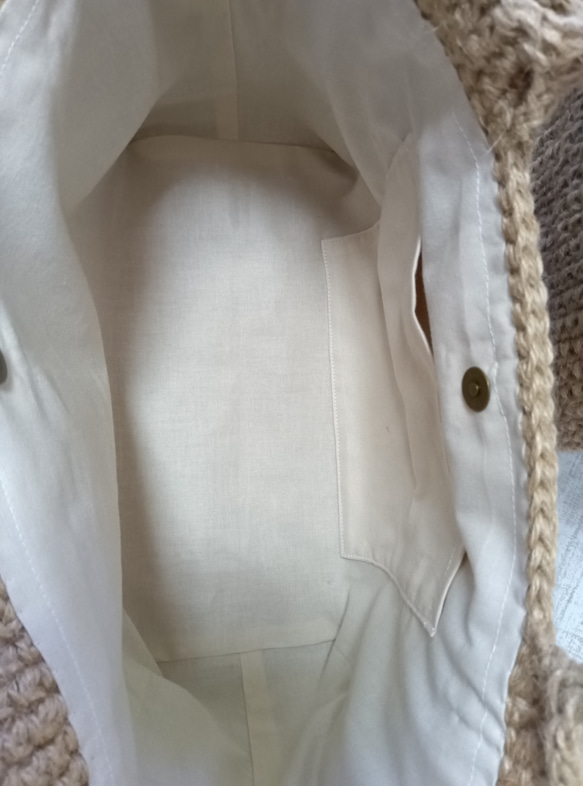 人気♡ポコポコ部分かのこ麻ひもバッグ/横長/革巻き持ち手 かごバッグ ichi•ichi 通販 15694385｜Creema(クリーマ)