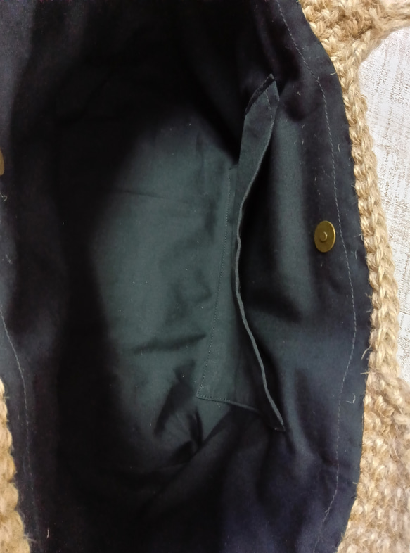 人気♡ポコポコ部分かのこ麻ひもバッグ/横長/革巻き持ち手 かごバッグ ichi•ichi 通販 15694385｜Creema(クリーマ)