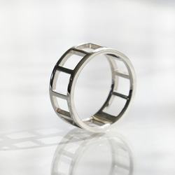 Square Openwork Earcuff / SV925 ≪送料無料≫ イヤーカフ Kumpel by p 通販 15698385｜Creema(クリーマ)