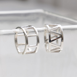 Triangle Openwork Earcuff / SV925 ≪送料無料≫ イヤーカフ Kumpel by p 通販 15698448｜Creema(クリーマ)