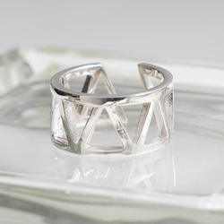 Triangle Openwork Earcuff / SV925 ≪送料無料≫ イヤーカフ Kumpel by p 通販 15698448｜Creema(クリーマ)