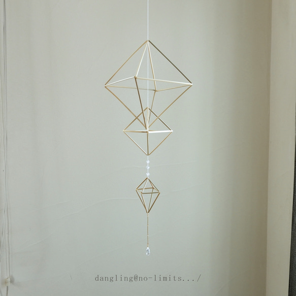 ヒンメリ302* 『春霞』101 (麦わら） モビール ヒンメリshop***dangling 通販｜Creema(クリーマ) 15705669