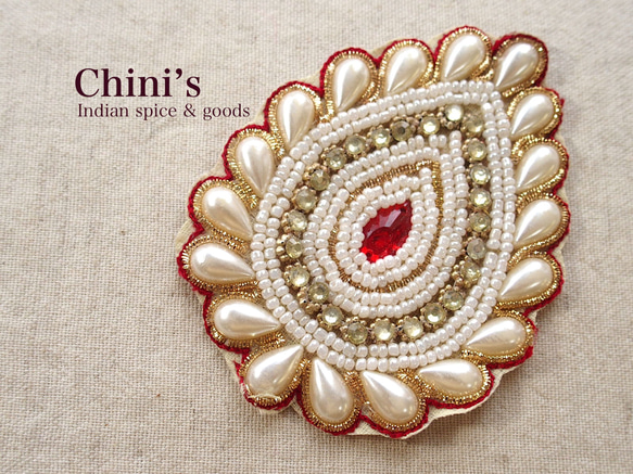 1枚 オリエンタル ワッペン エスニック ★ペイズリー インド アラビアン インド 手芸 レジン・樹脂 Chini's 通販 15705677 ...