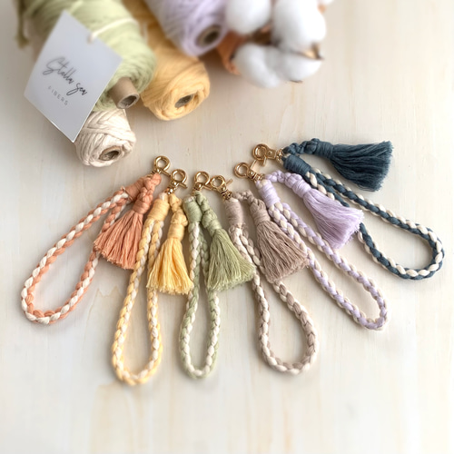 ハンドストラップ iichi マクラメ