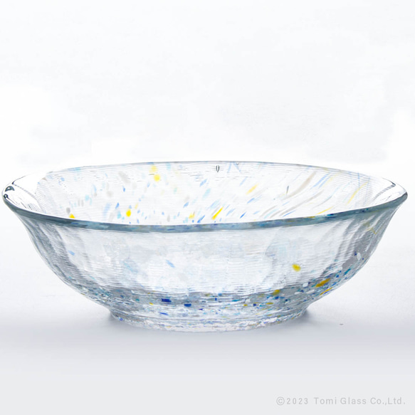 江戸硝子／うきよ／そうめん鉢／いきはり／EG032-03 お椀・ボウル・鉢 Tomi Glass 通販 15714408｜Creema(クリーマ)