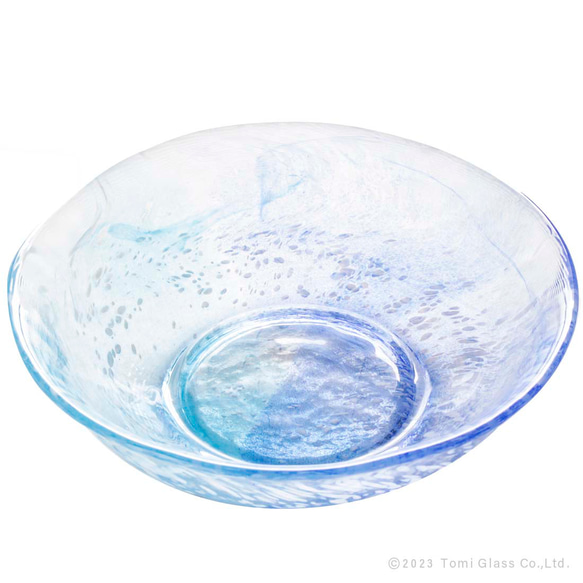 【人気TOP】江戸硝子／いろどり／そうめん鉢／みず／EG032-18 お椀・ボウル・鉢 Tomi Glass 通販 15714439 ...