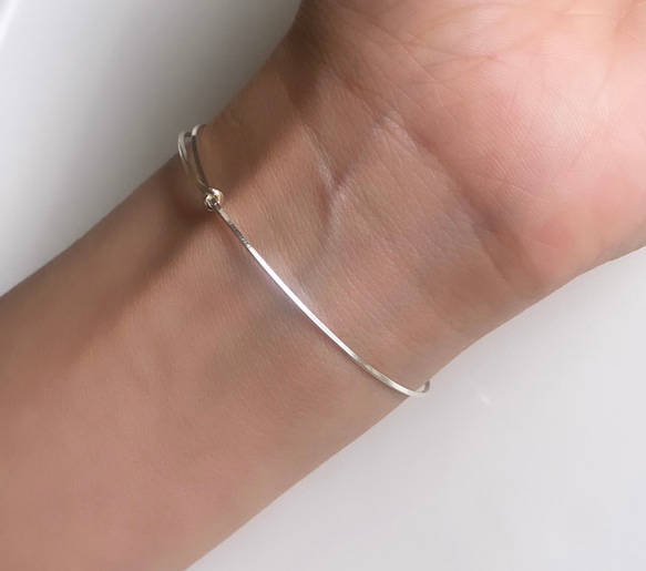 connection bangle サイズオーダー バングル silver925 バングル・リストバンド f accessory 通販 15729074｜Creema(クリーマ)