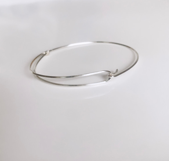 connection bangle サイズオーダー バングル silver925 バングル・リストバンド f accessory 通販 15729074｜Creema(クリーマ)