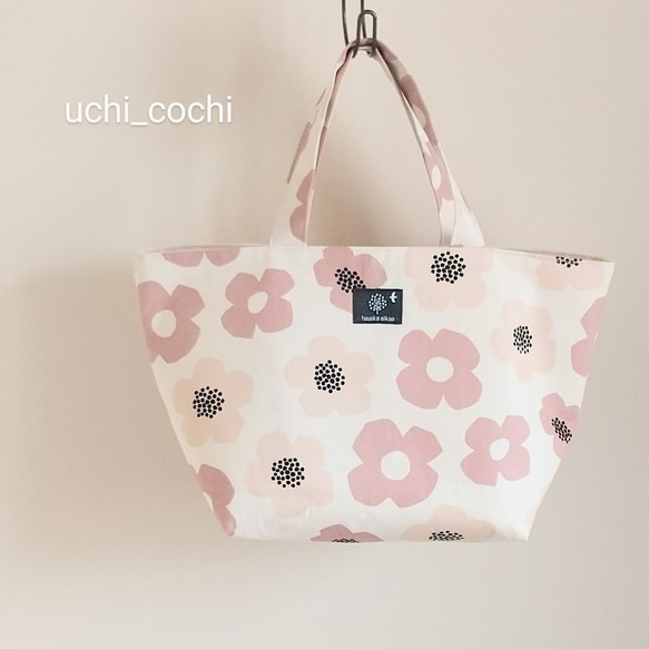 マチたっぷり★2way★トートバッグ ミニトート キューブバッグ ミニバッグ 北欧柄 トートバッグ uchi_cochi 通販｜Creema ...