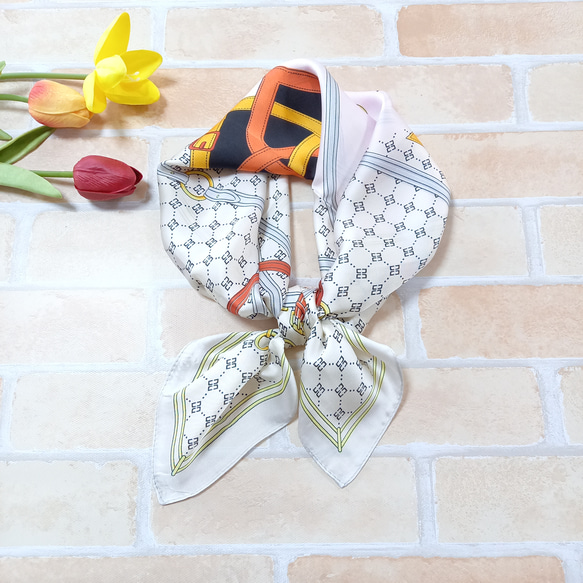 大判スカーフ スカーフ・バンダナ olive 通販 15757010｜Creema(クリーマ)