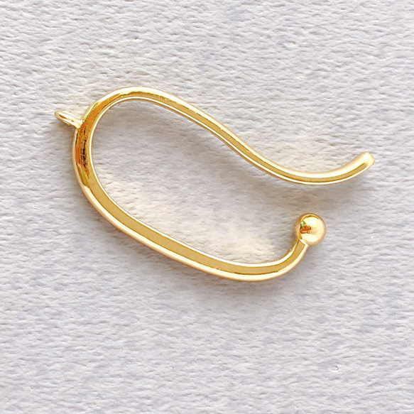 人気 14kgf イヤーカフ カン付き 2ペア4個 ハンドメイドパーツ 素材 アレルギー 金具 パーツ 金具・チェーン kirin.14kgf パーツ専門店 通販 15775876 ...