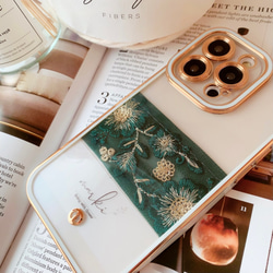 インド刺繍リボン iPhoneケース付きset iPhoneケース・カバー Marki 通販 15777572｜Creema(クリーマ)