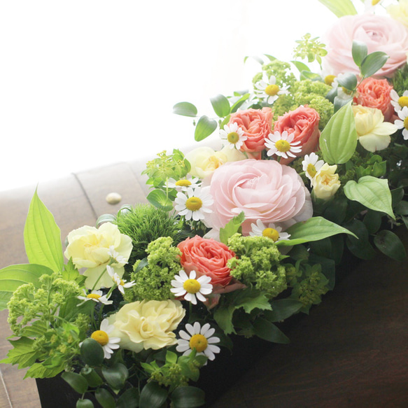 フレッシュフラワー季節のお花のボックス ドライフラワー petit フレッシュフラワー季節のお花のボックス ドライフラワー petit