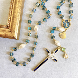 ネプチューン/ロザリオ【一点物】 ネックレス・ペンダント windurst -ウィンダス- 通販｜Creema(クリーマ) 15793832