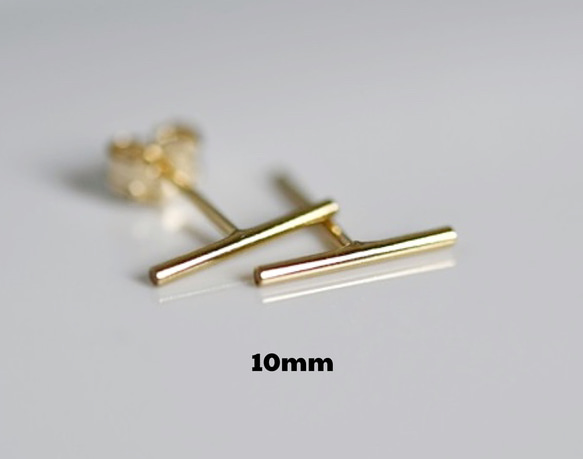 再..再販★限定割引★14KGF極小2mmミニ丸玉ボールT字型Tpierceシンプルラインピアス両耳スティックT棒Bar ピアス（スタッド・一粒） ☺️RadioMarsOn☺️ 通販 ...