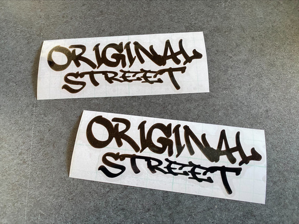 大サイズ original custom ステッカーお得2枚セット《カラー選択可》送料無料★ シール・ステッカー MLA.sticker 通販 ...