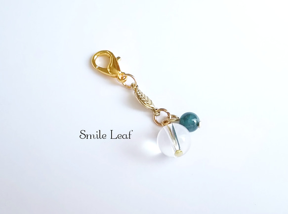 【受注制作】天然石&アパタイトのチャーム その他アクセサリー irico 通販 15815928｜Creema(クリーマ)