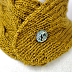 ポッサム・メリノ・シルクのネックウォーマー兼ヘアバンド ブロンズ ネックウォーマー qualityyarndownunder 通販 ...